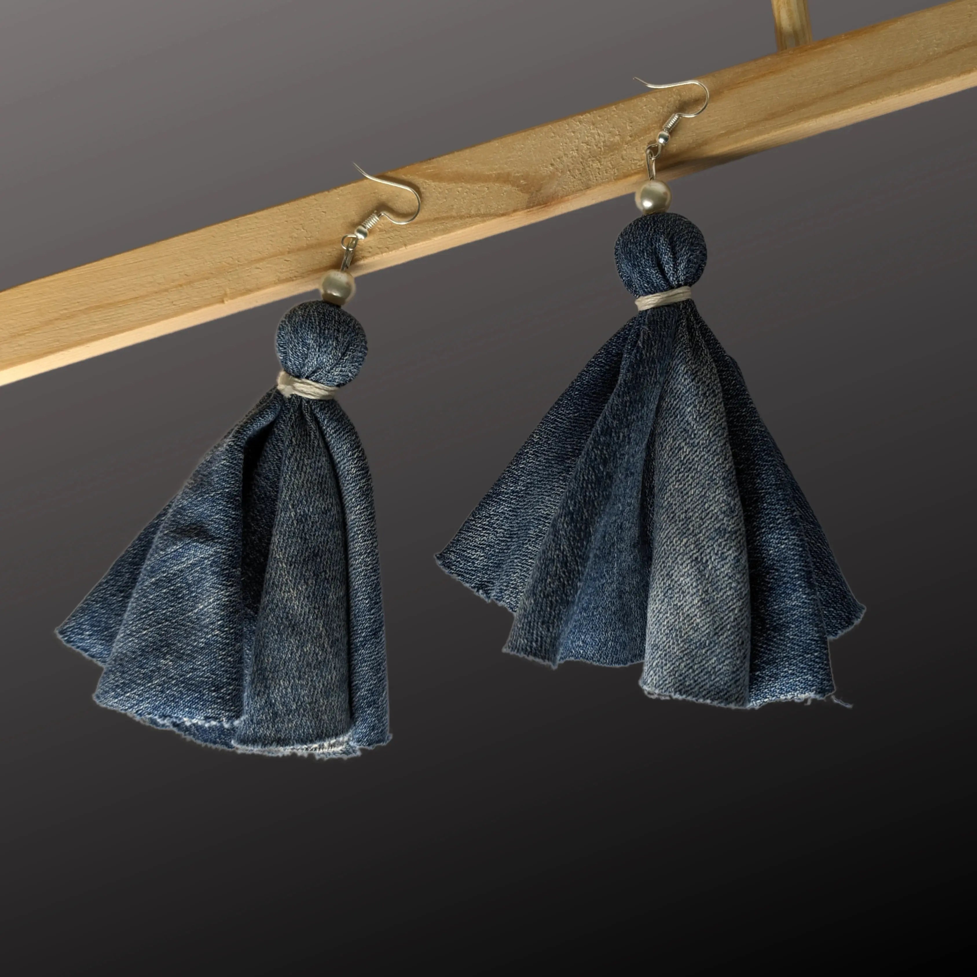 Denim Tassel – MAGS By Sananda Basak